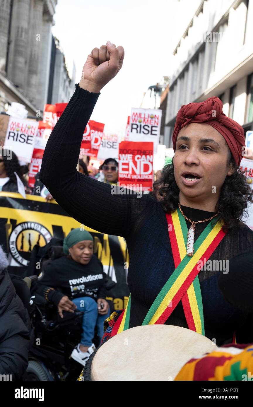 International Women's Day 2025, Central London. March and rally ...