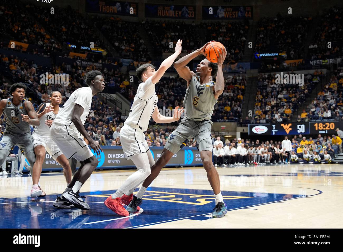 March 8, 2025, Morgantown, West Virginia, USA: March 8, 2025: Toby ...