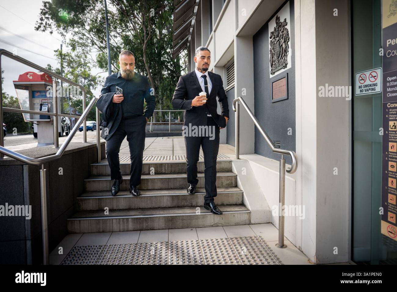 Sydney, Australia. 10th Mar, 2025. Penrith Panthers player Taylan May ...
