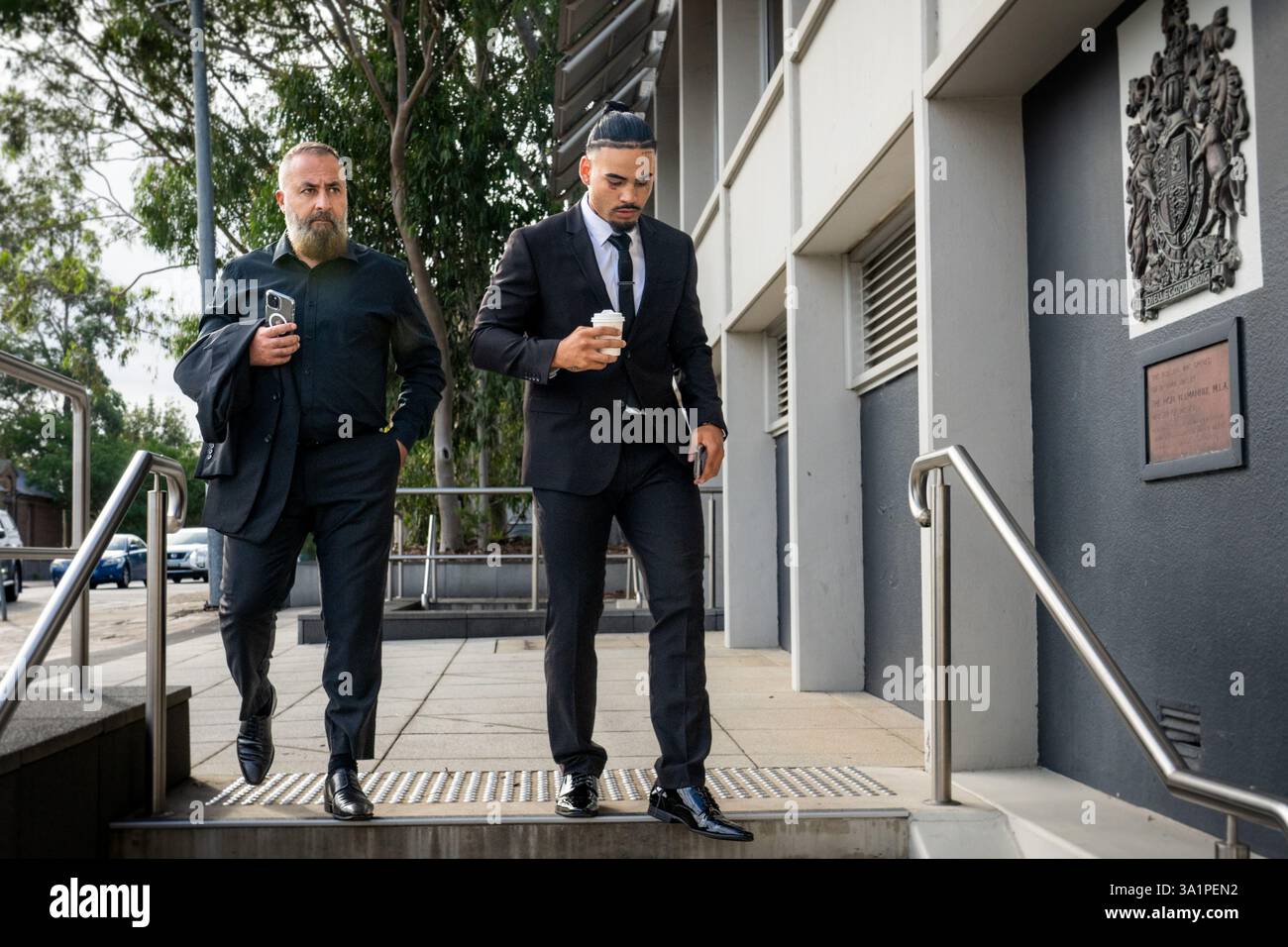 Sydney, Australia. 10th Mar, 2025. Penrith Panthers player Taylan May ...