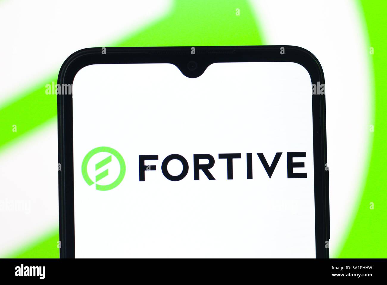 Canada. 9th Mar, 2025. In this photo illustration, the Fortive logo is ...