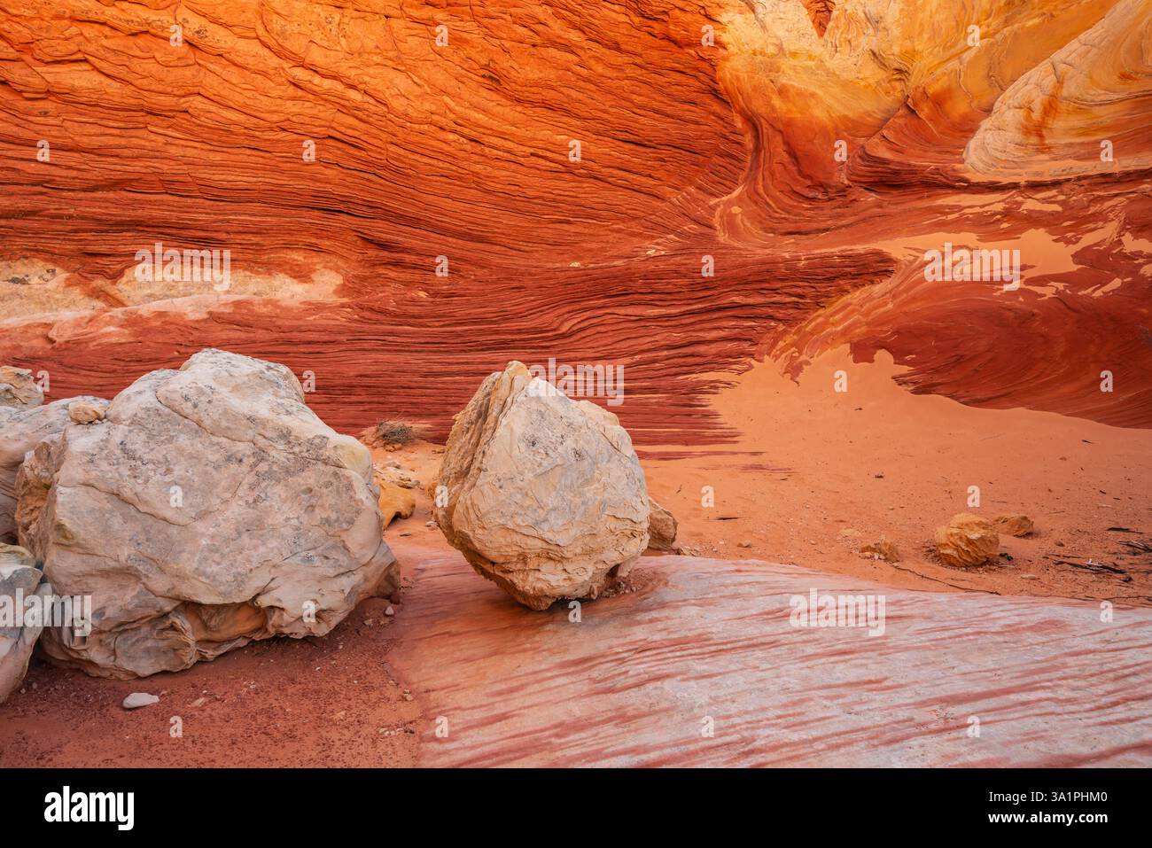 Explore the striking layers of red and orange rock in White Pocket in ...