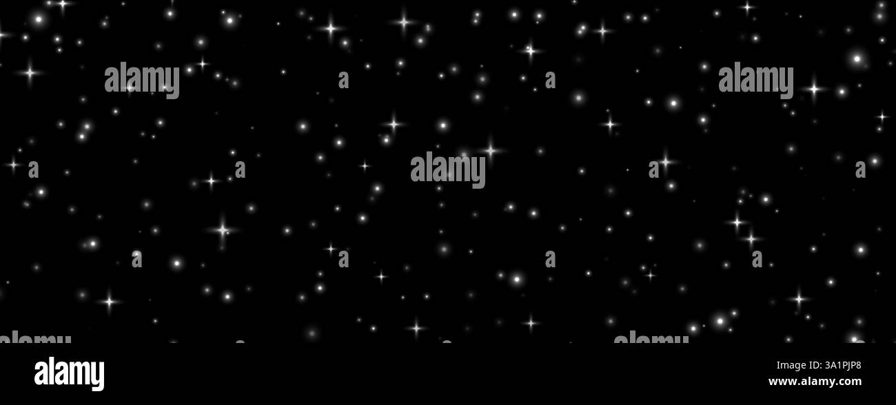 White stars background, shiny sparkles overlay, magic flares, starry ...