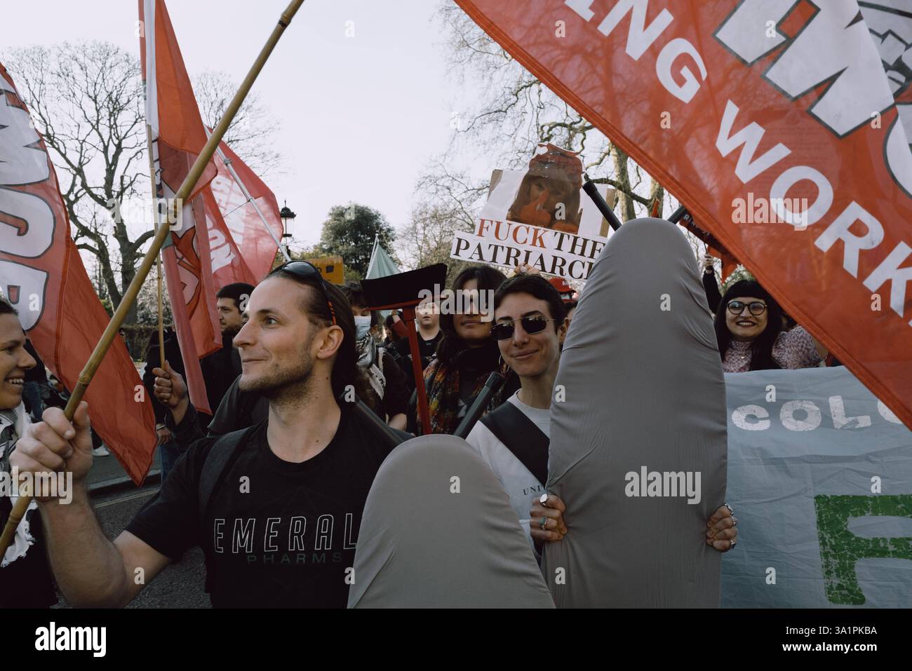International Feminist Strike in London Activists gather at Gandalfs ...