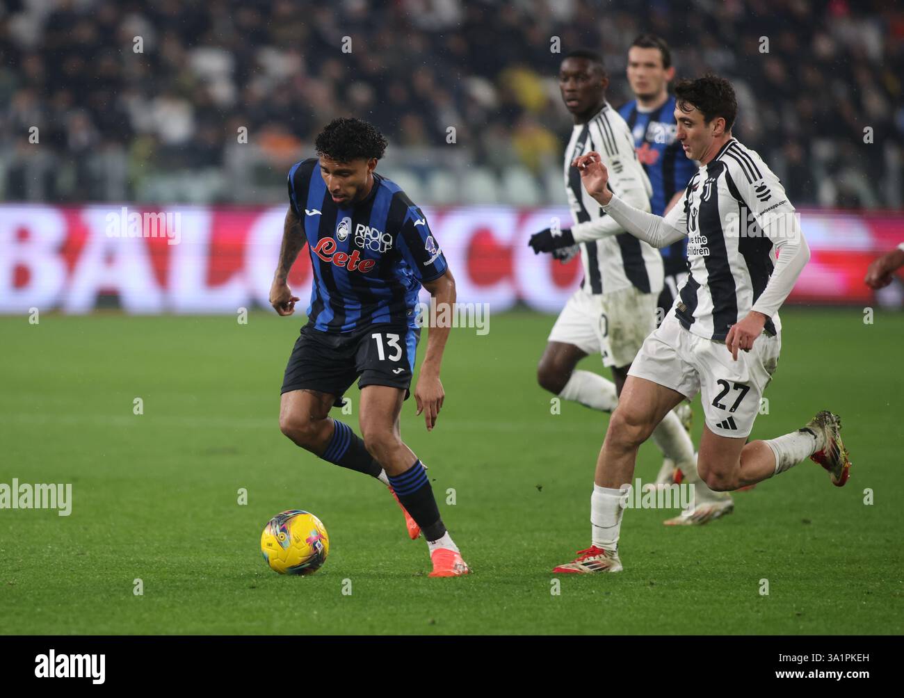 Turin, Italy. 09th Mar, 2025. Ederson of Atalanta BC during the Italian ...