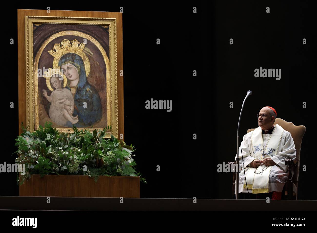 Vatican City, Italy 09.03.2025: Cardinal José Tolentino de Mendonca ...