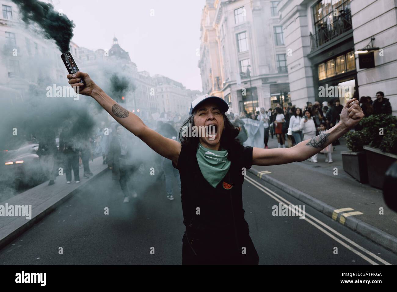 International Feminist Strike in London Activists gather at Gandalfs ...