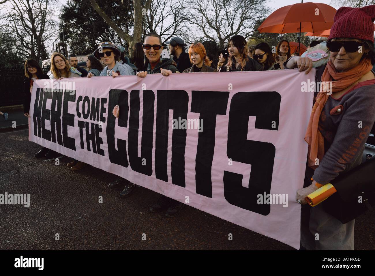 International Feminist Strike in London Activists gather at Gandalfs ...