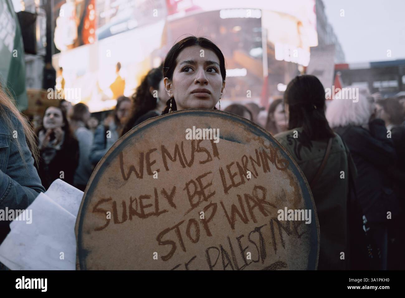 International Feminist Strike in London Activists gather at Gandalfs ...