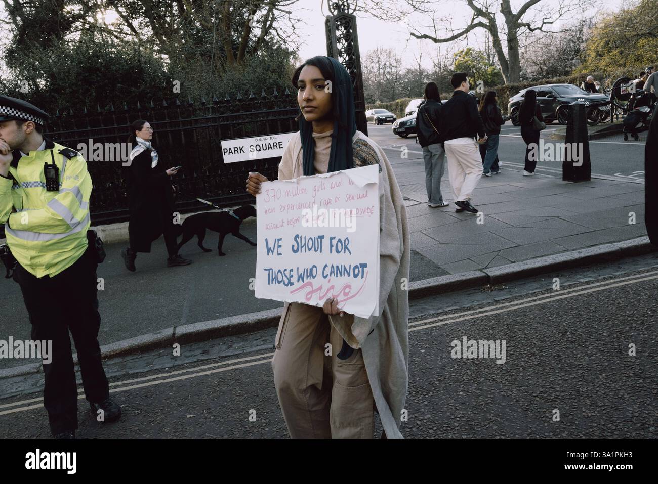 International Feminist Strike in London Activists gather at Gandalfs ...