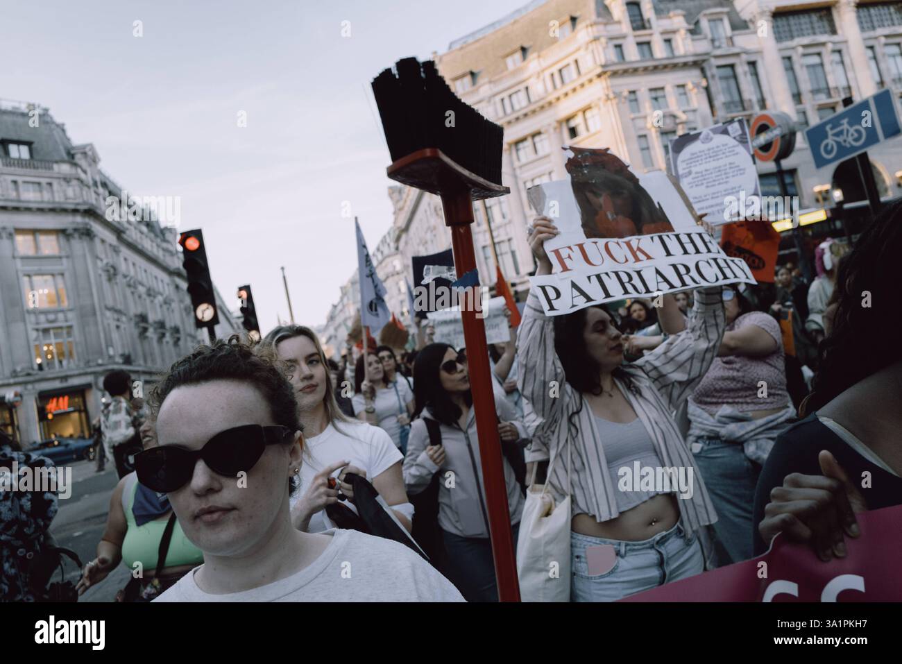 International Feminist Strike in London Activists gather at Gandalfs ...