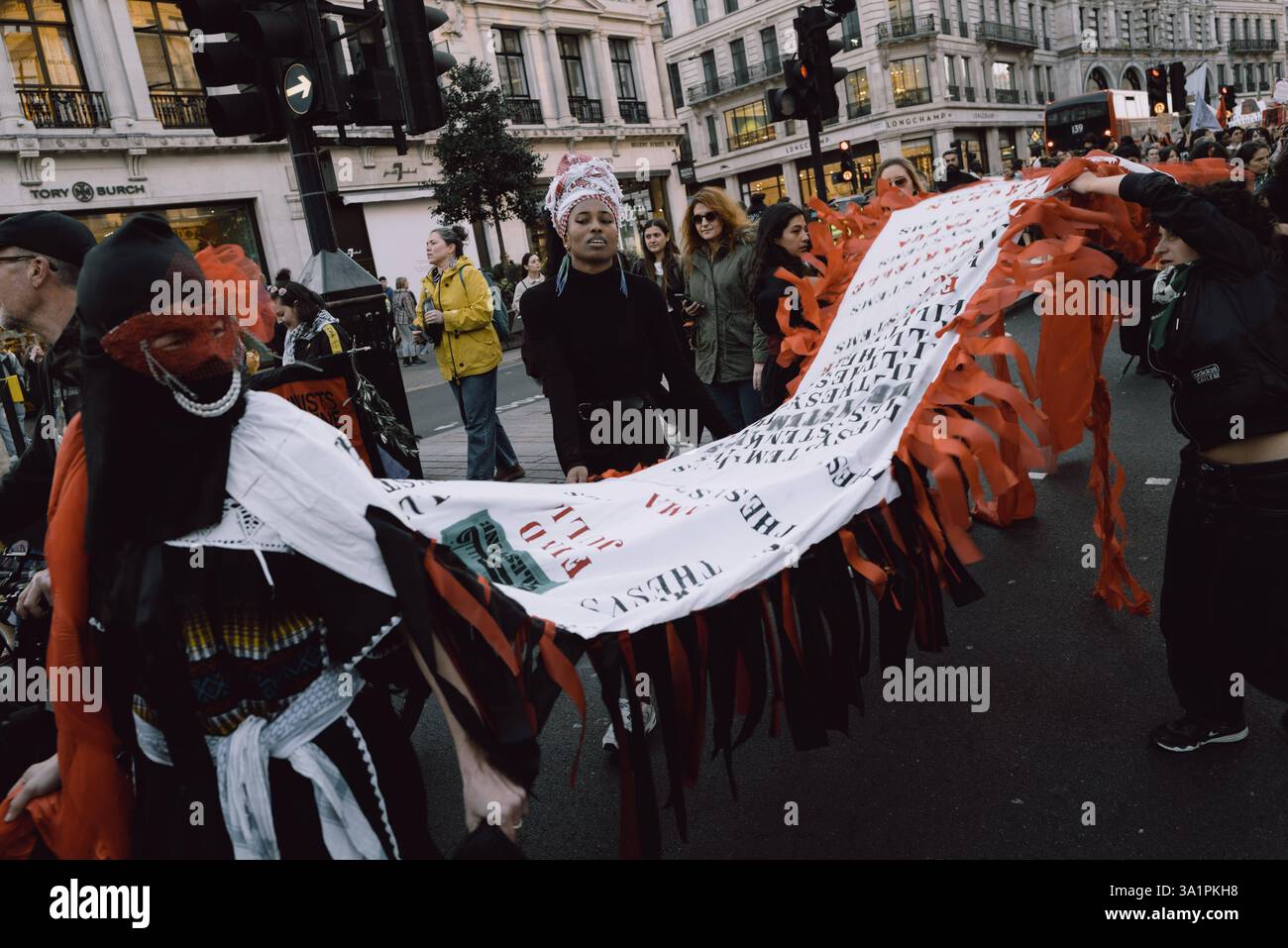 International Feminist Strike in London Activists gather at Gandalfs ...