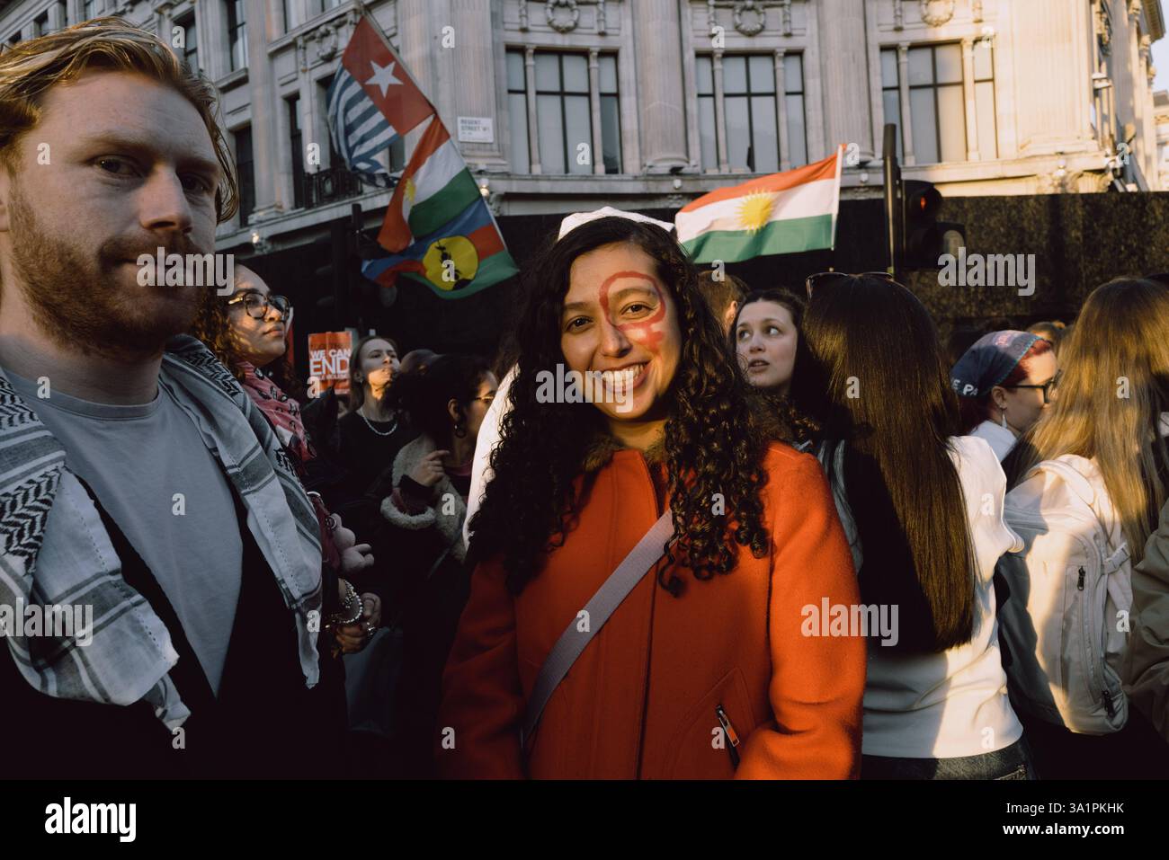 International Feminist Strike in London Activists gather at Gandalfs ...