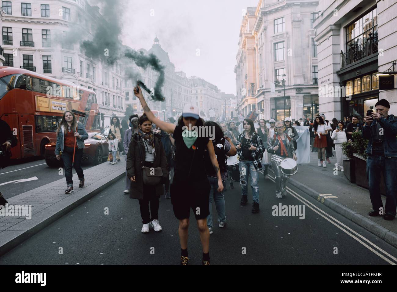 International Feminist Strike in London Activists gather at Gandalfs ...