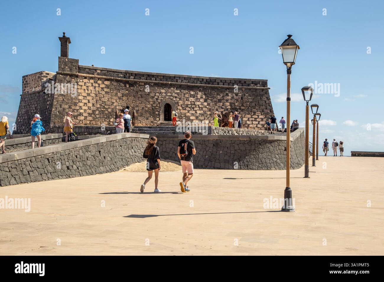 Castillo de San Gabriel a Spanish castle fortress dating from the 16th ...