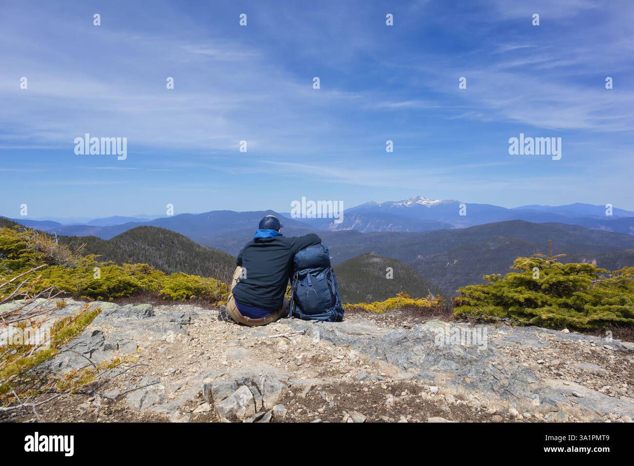 Hiking the White Mountains National Forest Stock Photo - Alamy