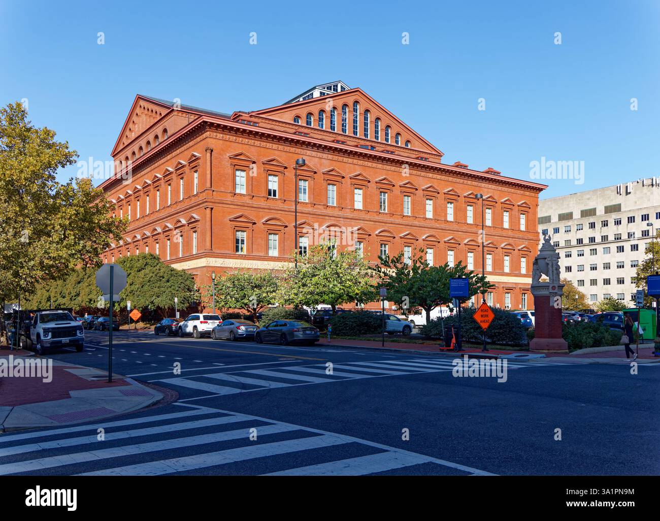 National Building Museum (former Pension Building), viewed from corner ...