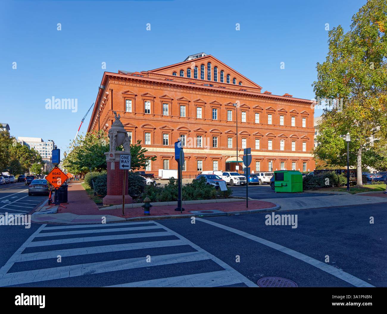National Building Museum (former Pension Building), viewed from corner ...