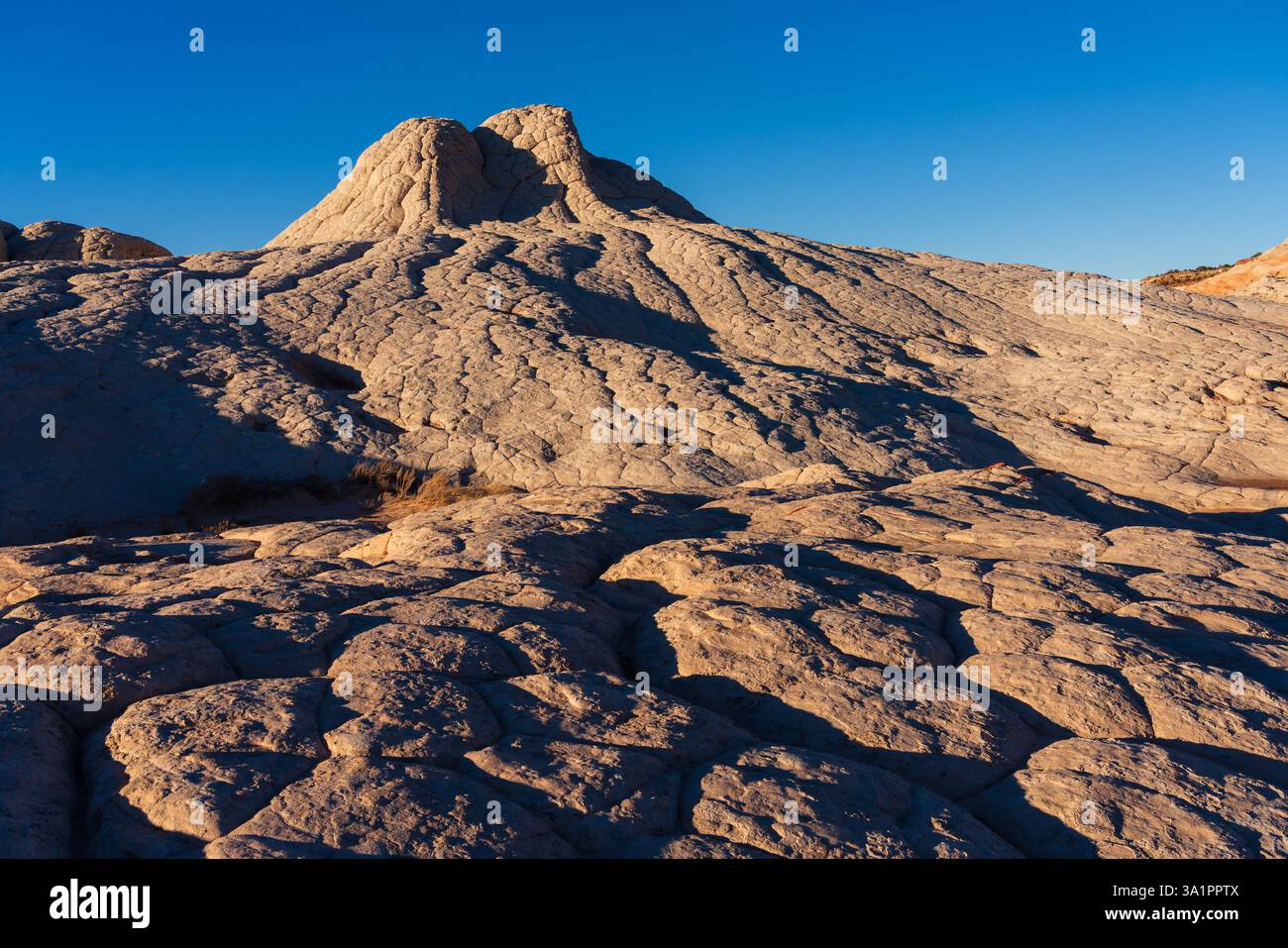 This location showcases stunning geological features under the clear ...