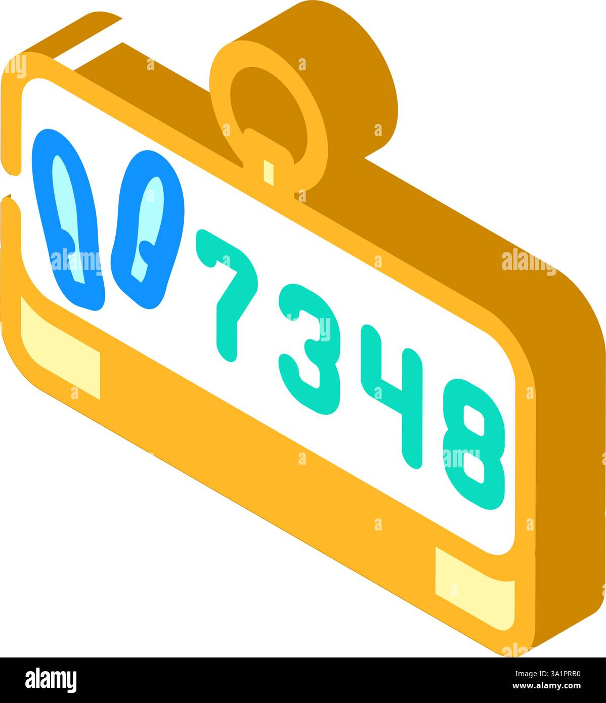 step counter foot fitness technology isometric icon vector illustration ...