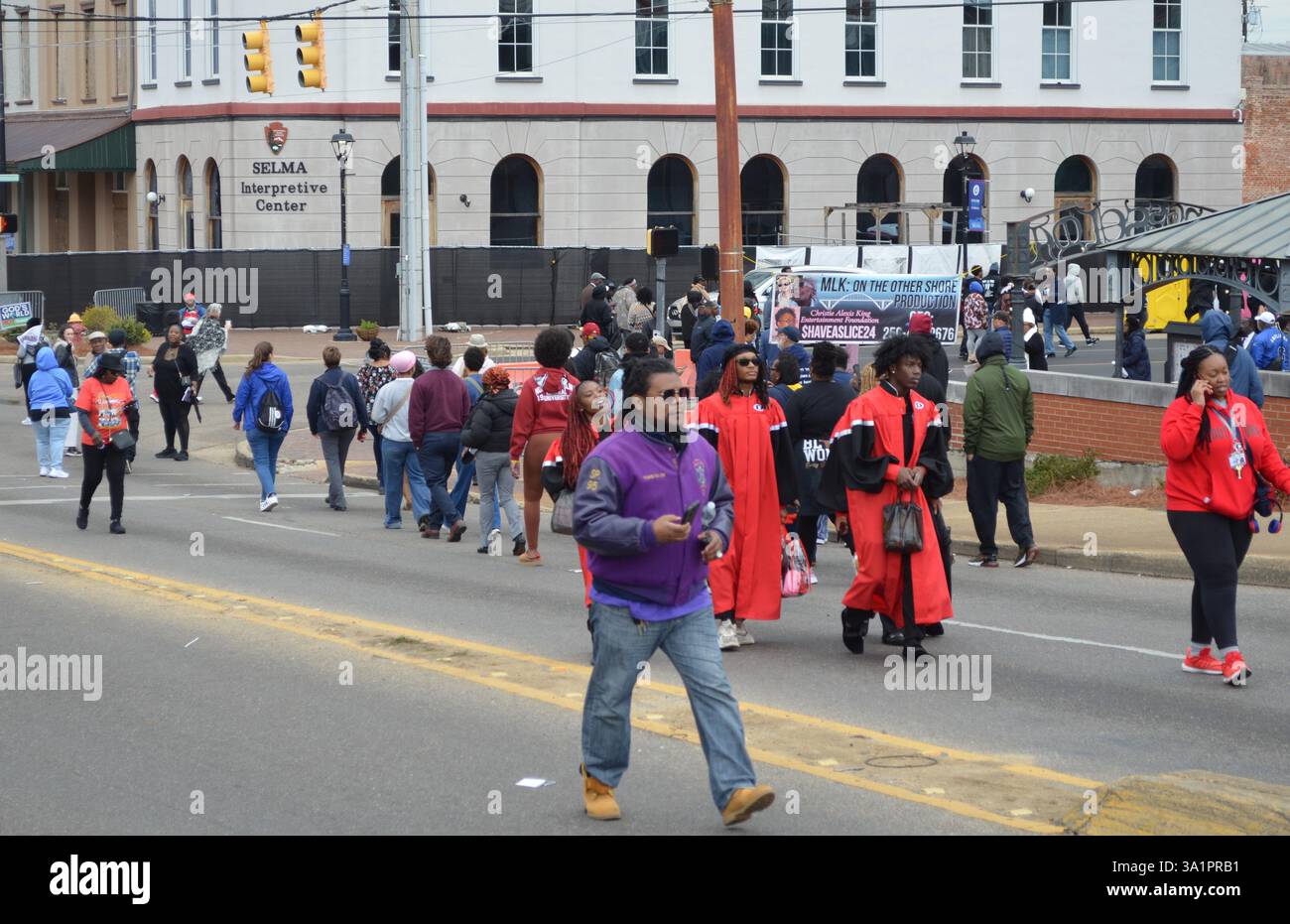 Selma Alabama Bloody Sunday 60th anniversary 2025 Stock Photo - Alamy