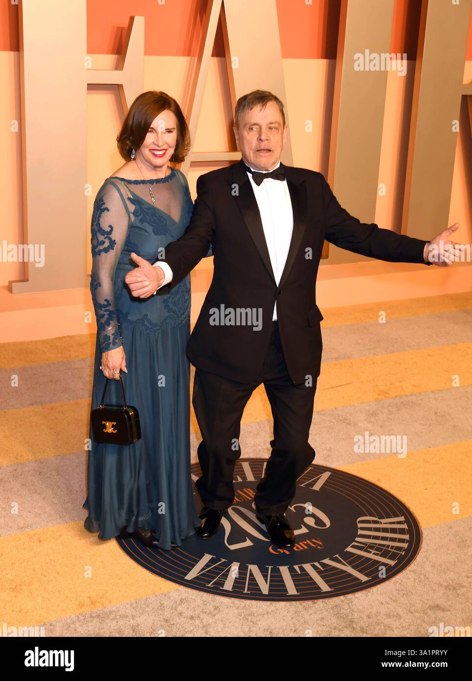 BEVERLY HILLS, CALIFORNIA - MARCH 02: Marilou York and Mark Hamill ...