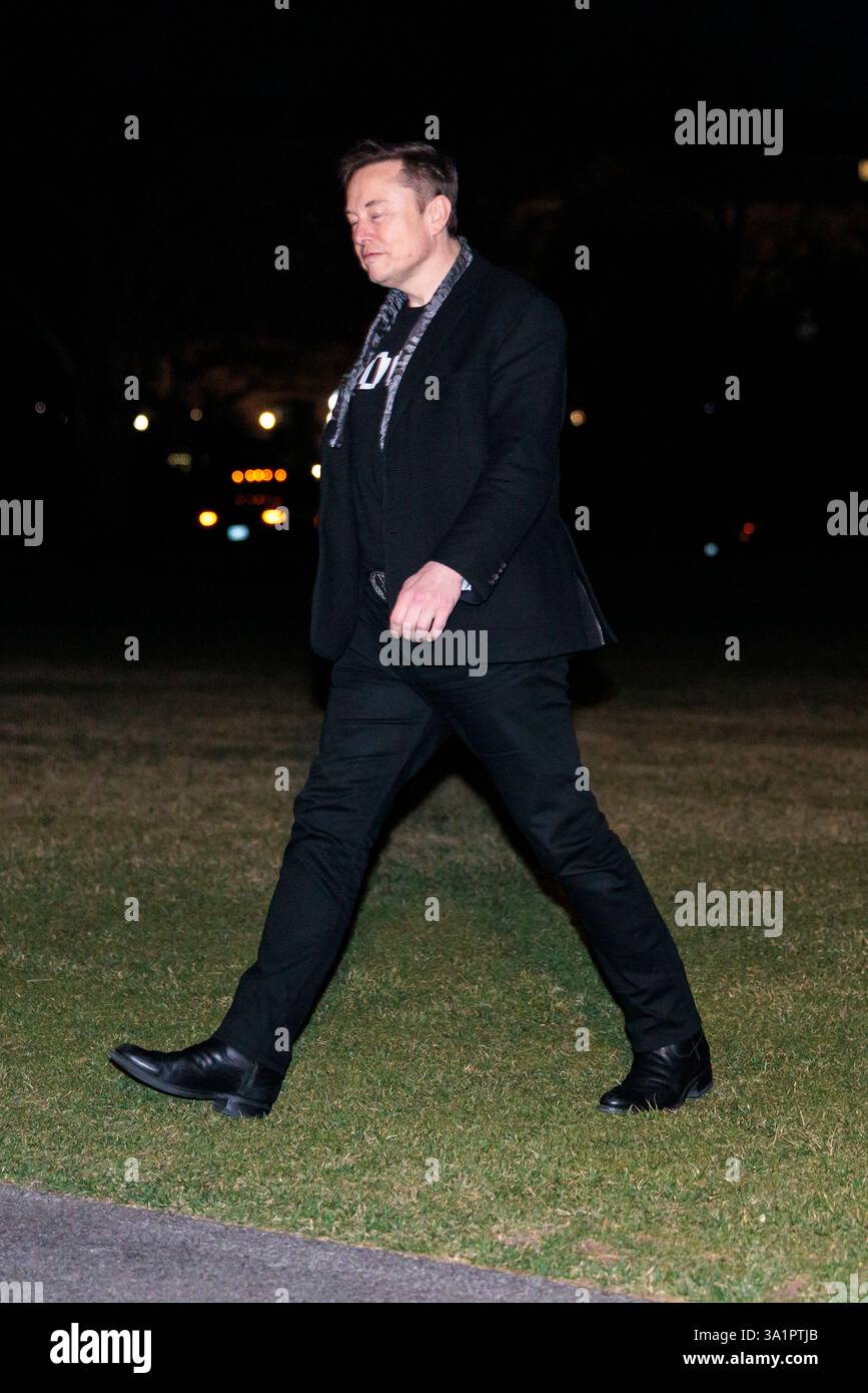 Washington, Dc, USA. 09th Mar, 2025. WASHINGTON - March 9, 2025: Elon ...