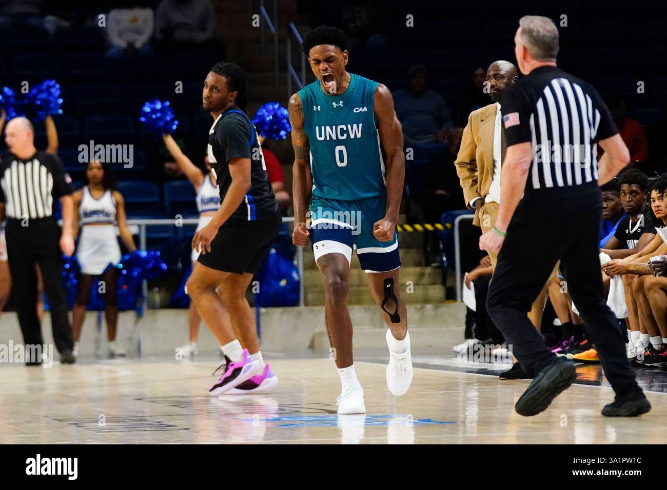 WASHINGTON, DC - MARCH 09: UNC Wilmington Seahawks Guard Bo Montgomery ...