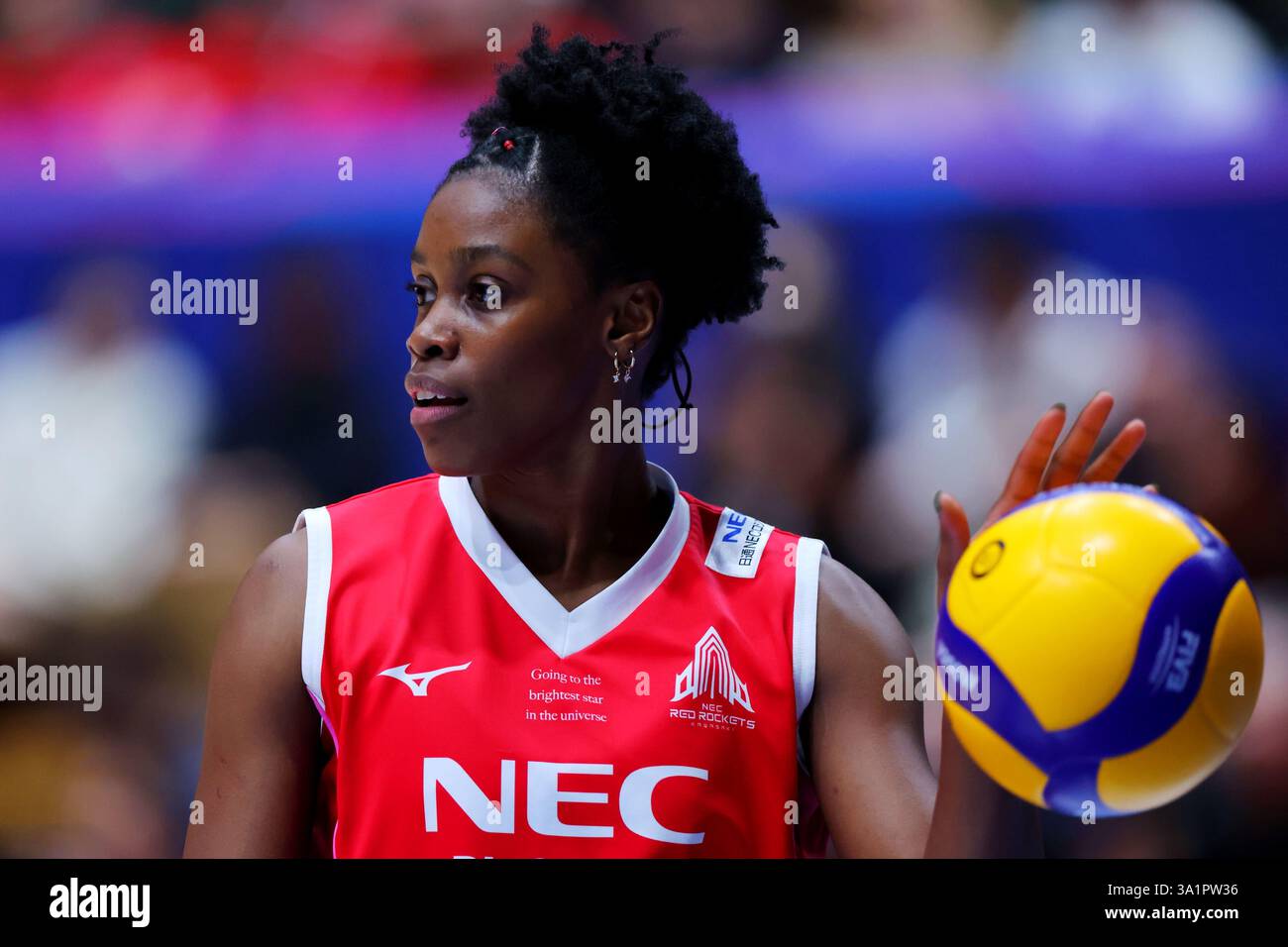 Ota-City General Gymnasium, Tokyo, Japan. 9th Mar, 2025. Lorrayna Marys ...