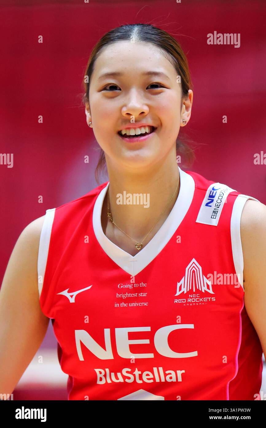 Ota-City General Gymnasium, Tokyo, Japan. 9th Mar, 2025. Yoshino Sato (NEC), MARCH 9, 2025 ...