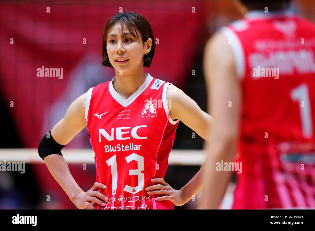 Yukiko Wada (NEC), MARCH 9, 2025 - Volleyball : 2024-25 SV.LEAGUE Women match between NEC Red ...