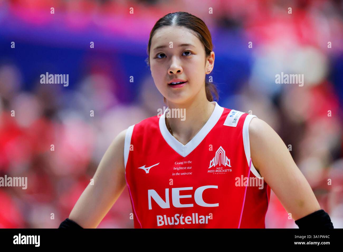 Yoshino Sato (NEC), MARCH 9, 2025 - Volleyball : 2024-25 SV.LEAGUE Women match between NEC Red ...