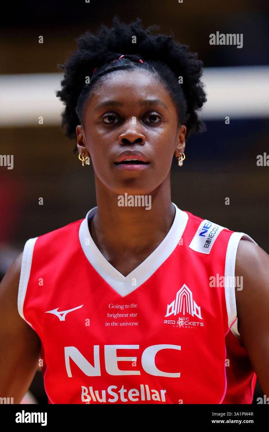 Ota-City General Gymnasium, Tokyo, Japan. 9th Mar, 2025. Lorrayna Marys ...