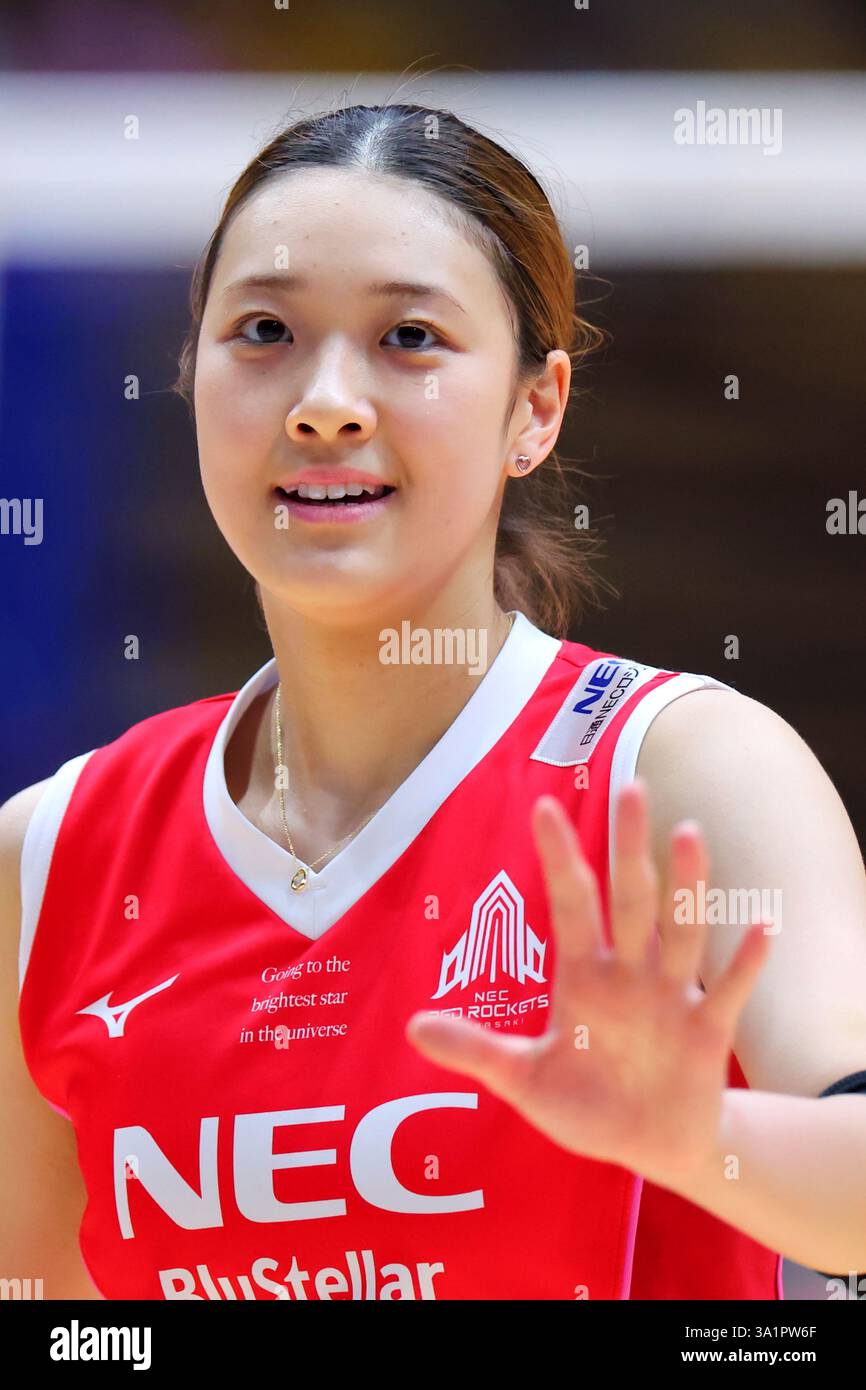 Ota-City General Gymnasium, Tokyo, Japan. 9th Mar, 2025. Yoshino Sato ...