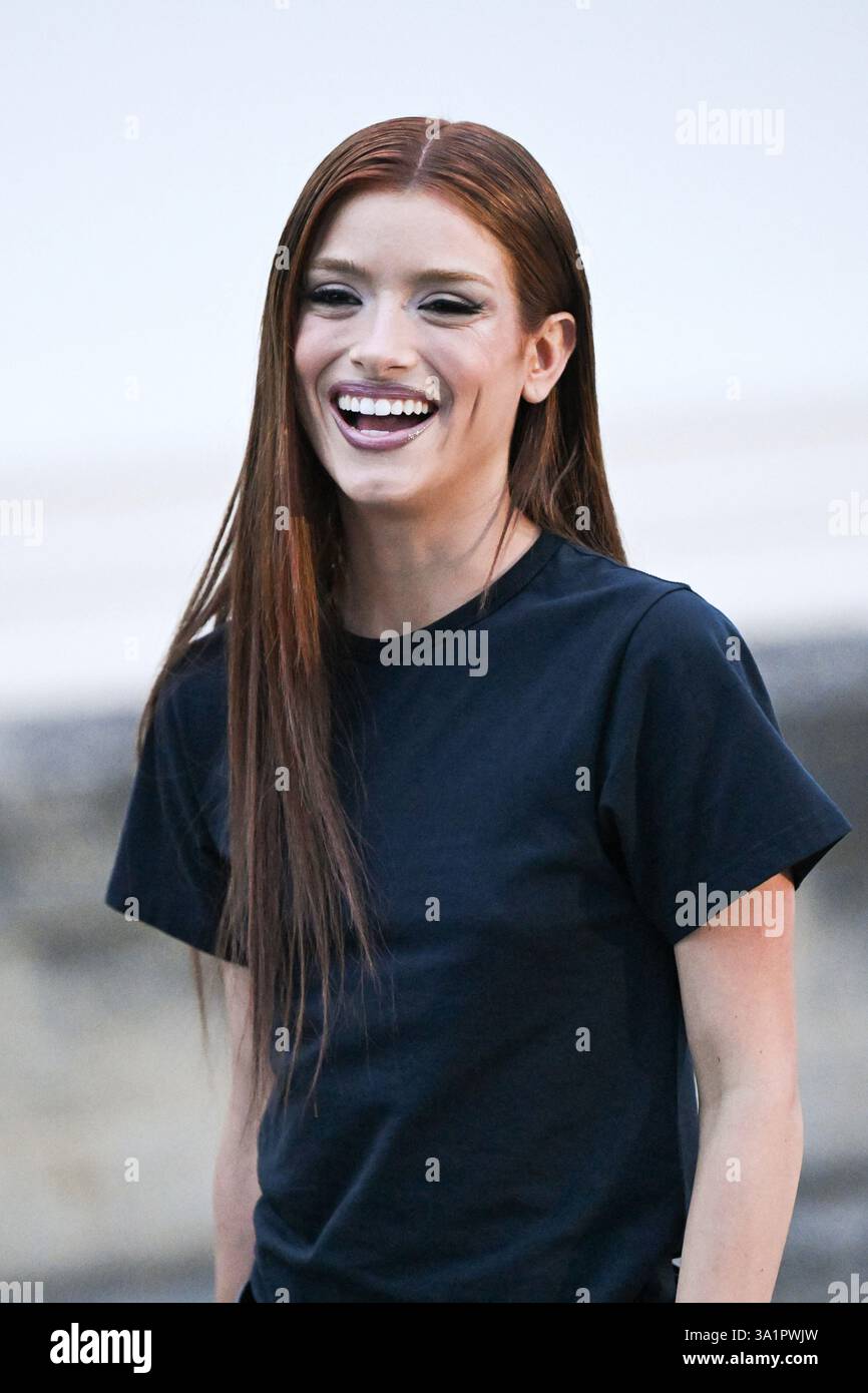 Paris, France. 09th Mar, 2025. Dixie D'Amelio attending the Balenciaga ...