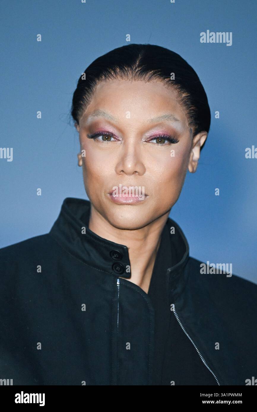 Paris, France. 09th Mar, 2025. Tyra Banks attending the Balenciaga ...