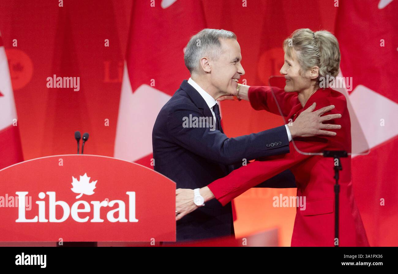 Ottawa, Canada. 09th Mar, 2025. Newly appointed Liberal Leader Mark ...
