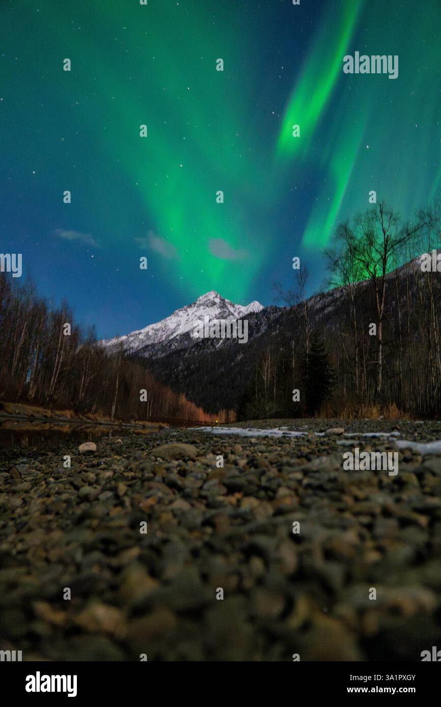 Palmer, Alaska, USA. 9th Mar, 2025. Palmer, Alaska, USA - March 9, 2025 ...