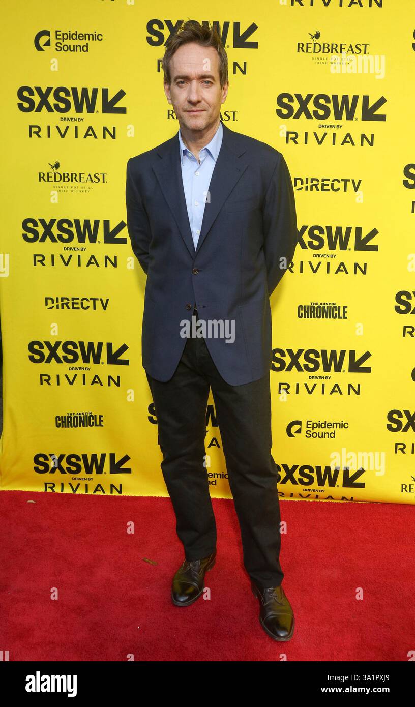 Matthew Macfadyen arrives for the world premiere of "Holland" at the Paramount Theatre during ...
