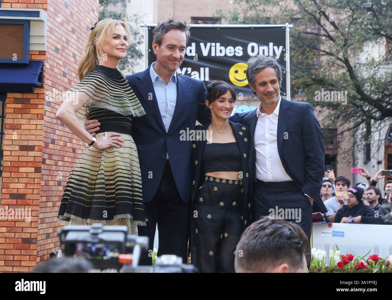 From left, Nicole Kidman, Matthew MacFadyen, Mimi Cave and Gael Garcia ...