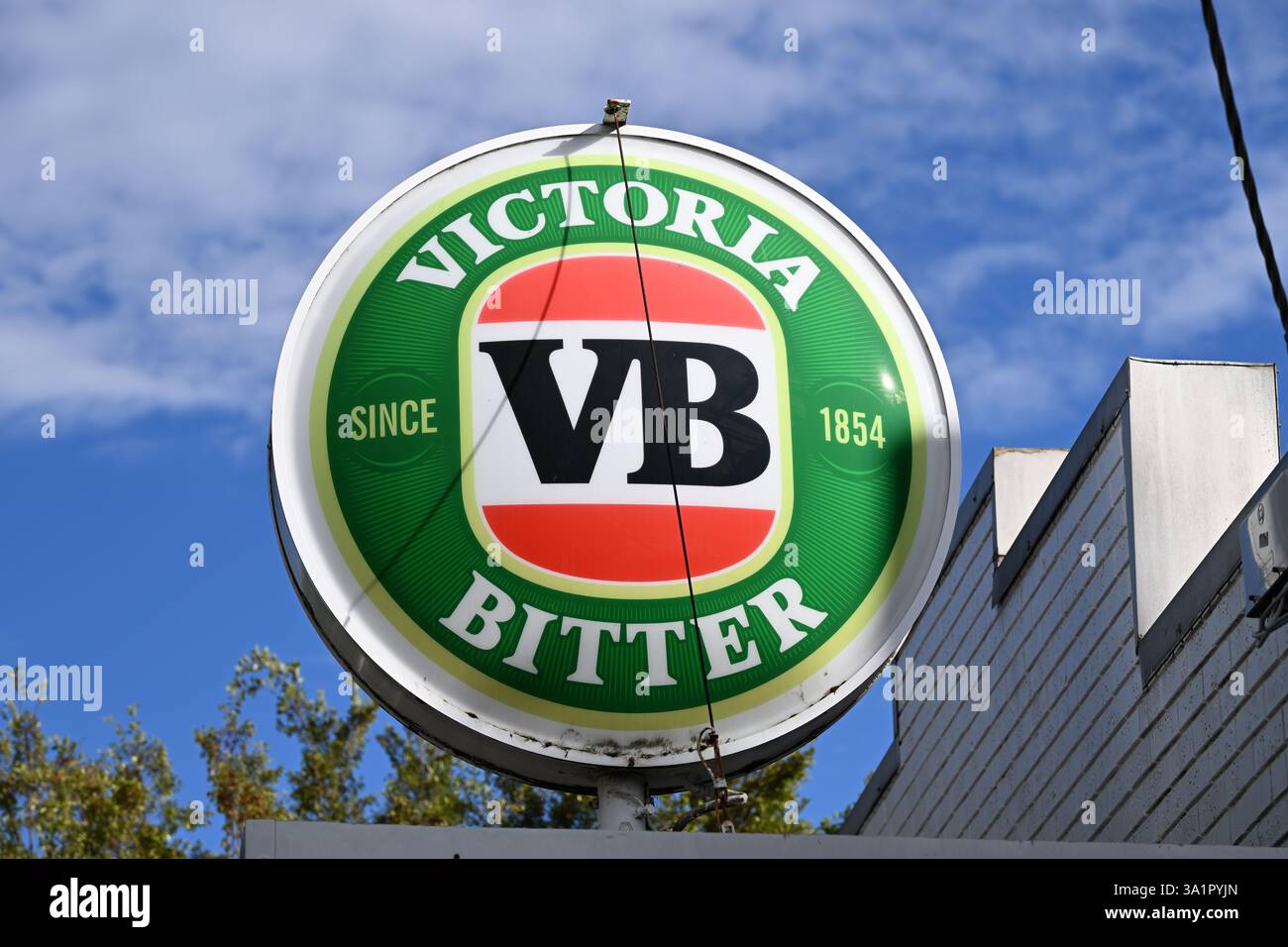 Victoria bitter sign hi-res stock photography and images - Alamy