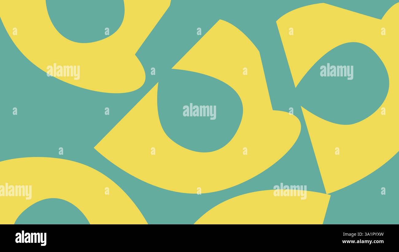 Geometric Nature Inspired Wallpaper Stock Photo - Alamy