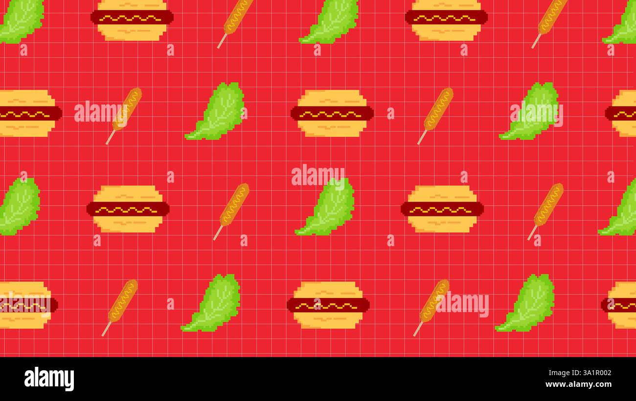 Food pixel hi-res stock photography and images - Alamy