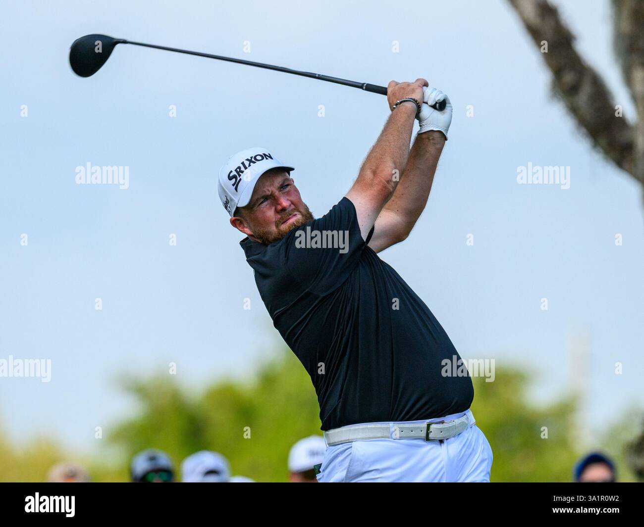 Orlando, FL, USA. 9th Mar, 2025. Shane Lowry of Ireland on the 15th tee ...