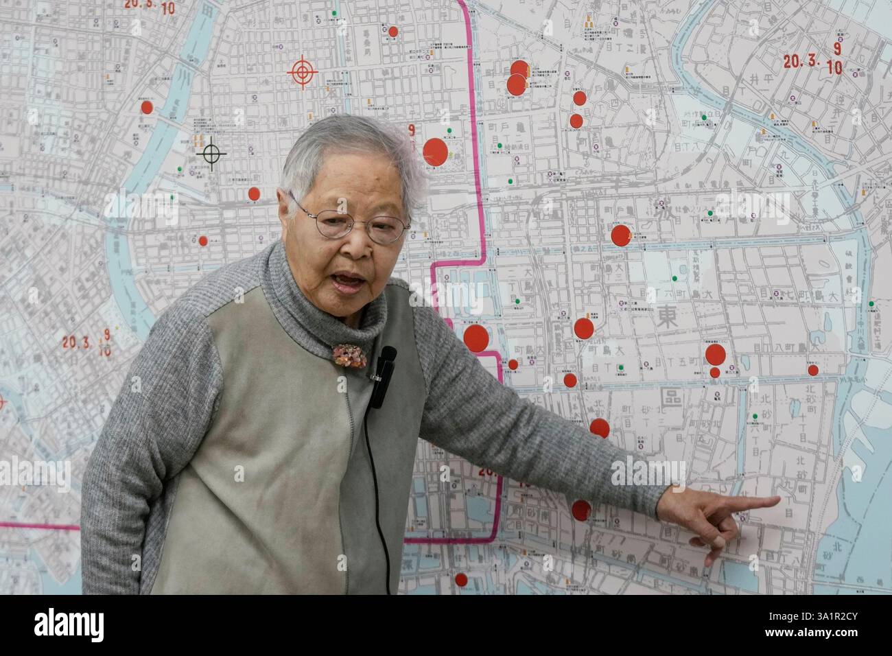 Shizuyo Takeuchi, 94-year-old Tokyo raid survivor, shares her ...