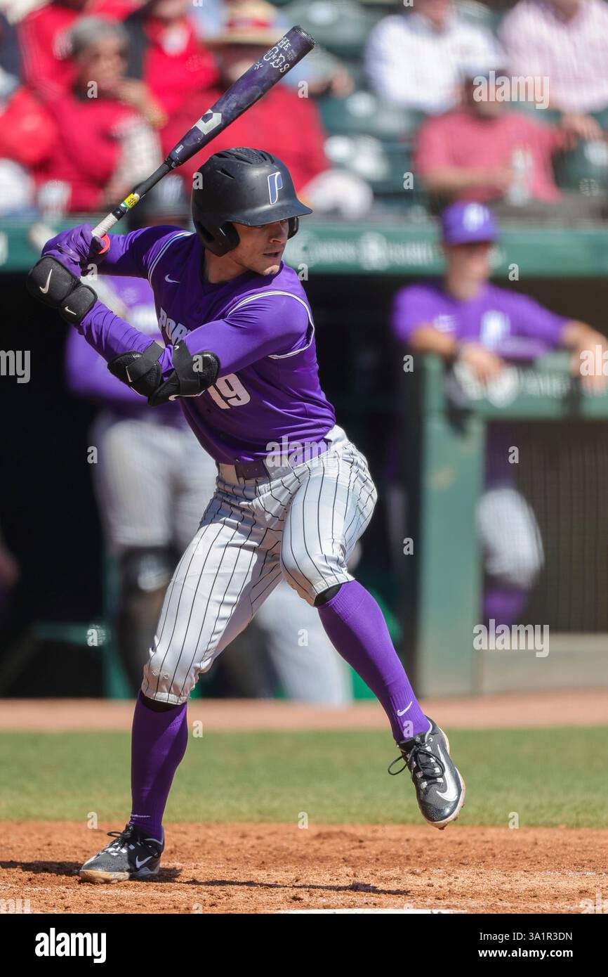 March 9, 2025: Curtis Hebert (19) raises his front leg to begin his ...