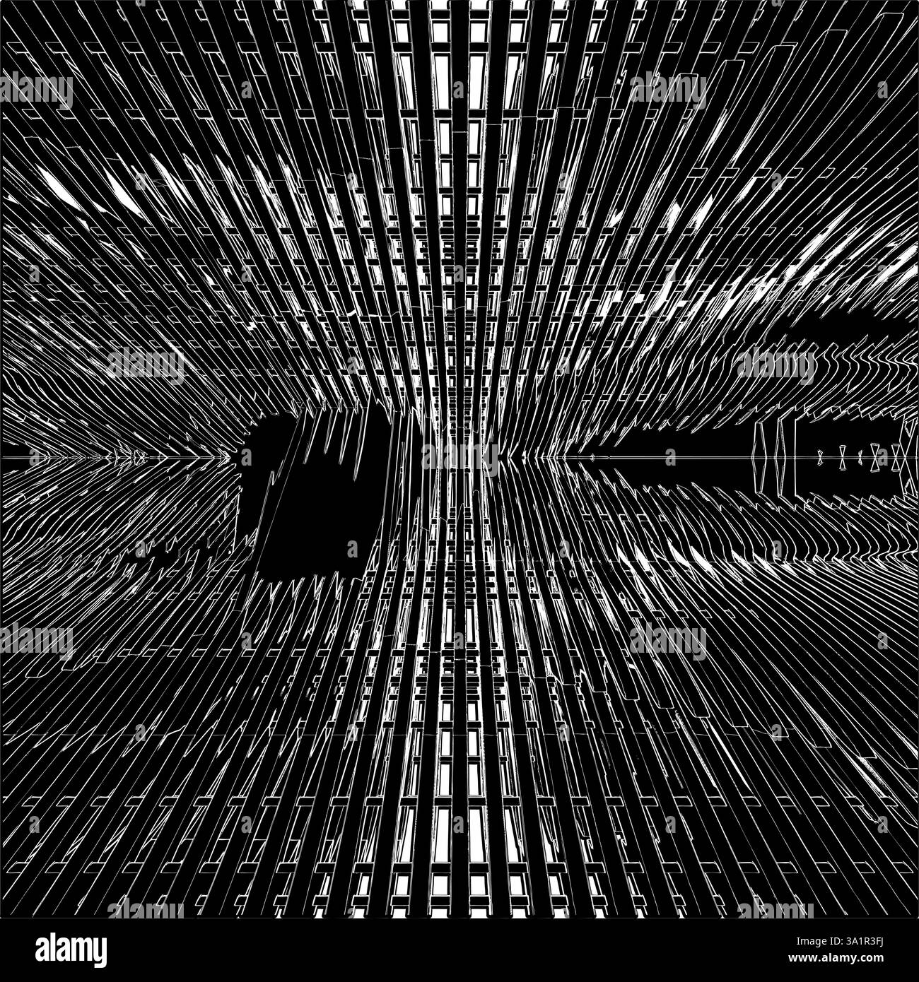 Abstract Construction Structure Vector. A Vector Illustration Of ...