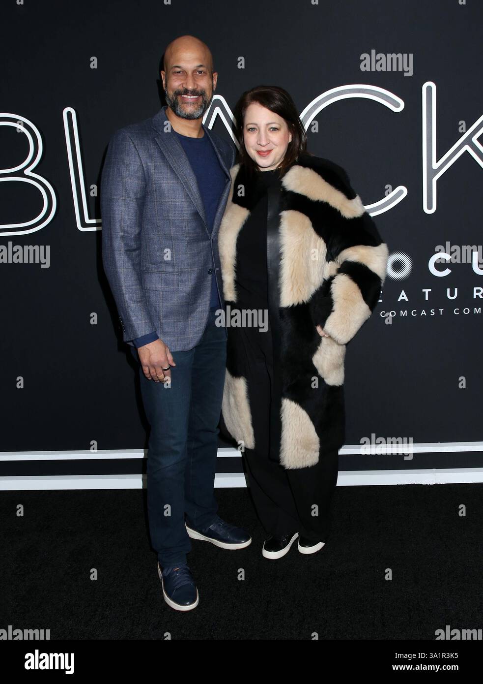 Keegan-Michael Key and Elle Kay attending Focus Features' 'Black Bag ...