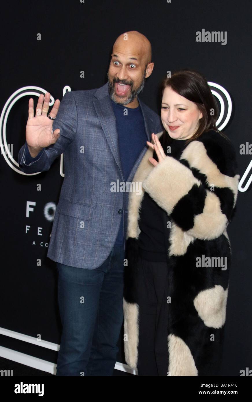 New York, NY, USA. 9th Mar, 2025. Keegan-Michael Key and Elle Key at ...