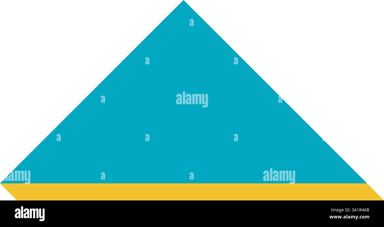 Bold Brutalist Triangle Icon Stock Vector Image & Art - Alamy